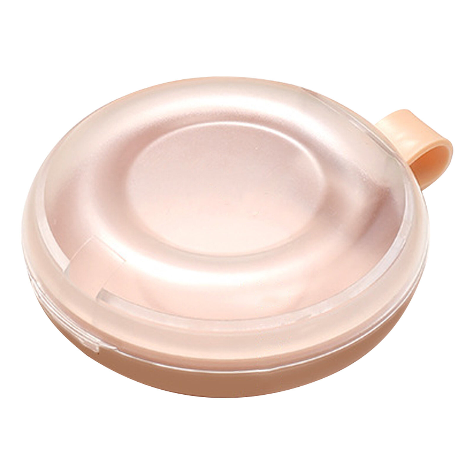 Контейнер для хранения зубных протезов и брекетов из АБС-пластика, пылезащитный, розовый.