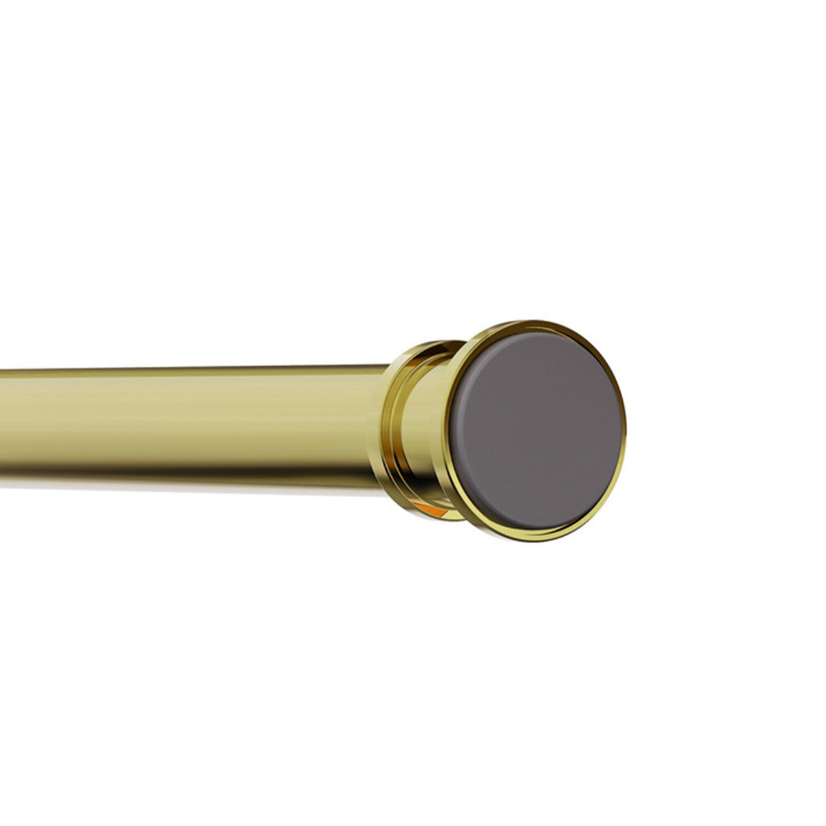 Карниз для ванной Iddis Elegante алюминиевый телескопический, 110-200 см, золото матовый RSG0120i14