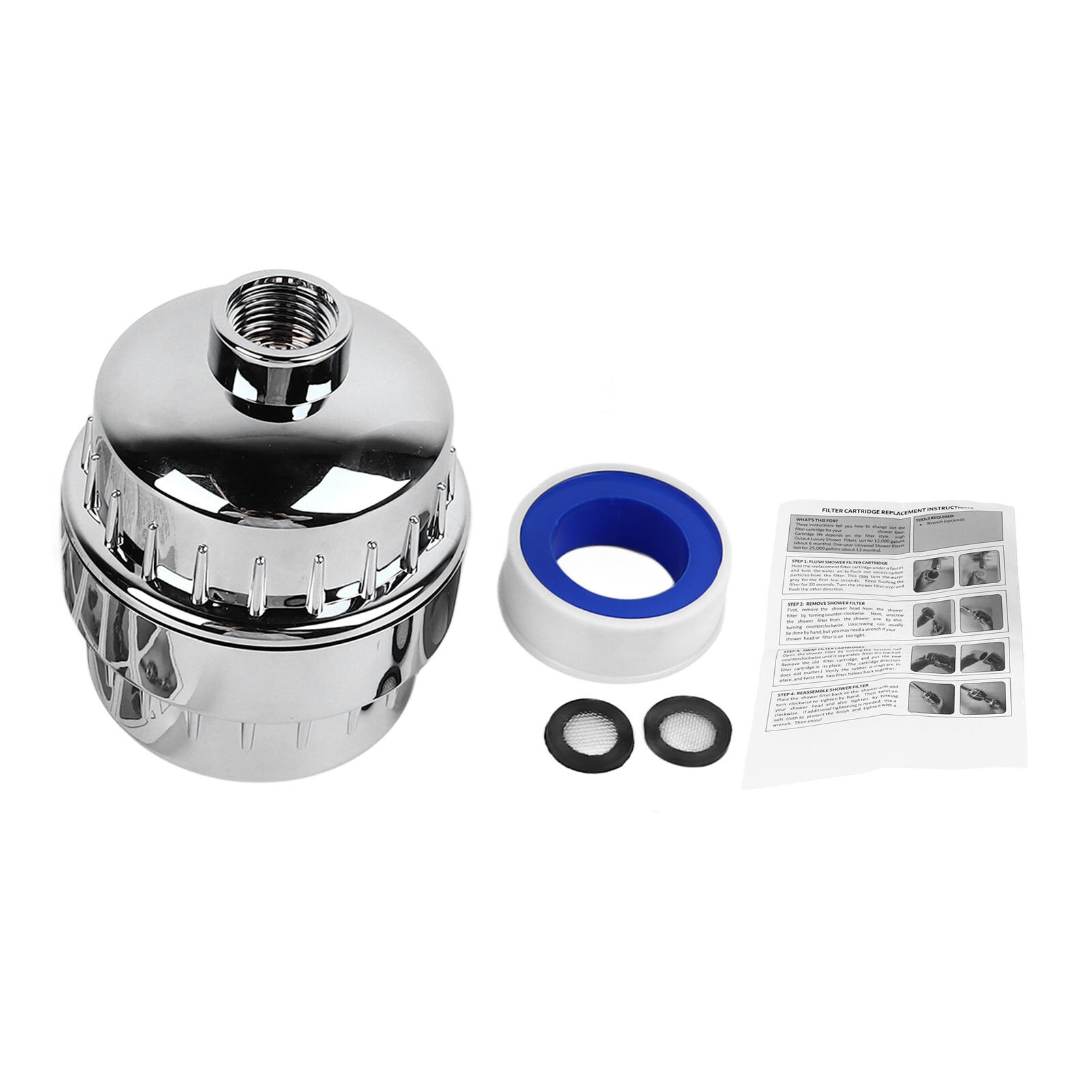 10 слоев фильтрационного фильтра для душевой головки душевой головки душа для твердой воды для жесткой воды