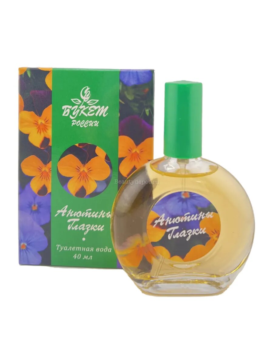 Туалетная вода Женская Серия Букет России: Анютины Глазки 40мл, цветочный аромат