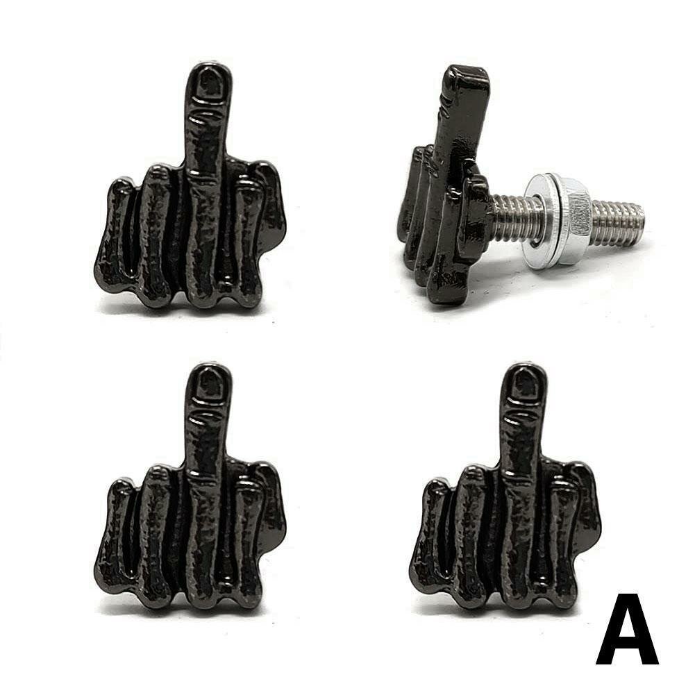 Крутые болты с 3D-дизайном из блестящего цинкового сплава