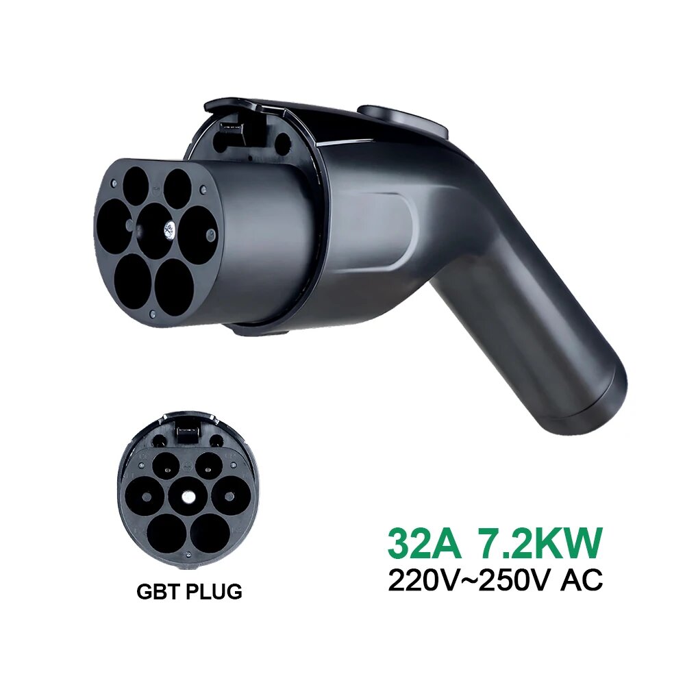 Зарядный штекер Chiefleed GBT 3.6кВт 7кВт 11кВт 22кВт для замены EVSE, аксессуары 32A 1P 7.2kw GBT