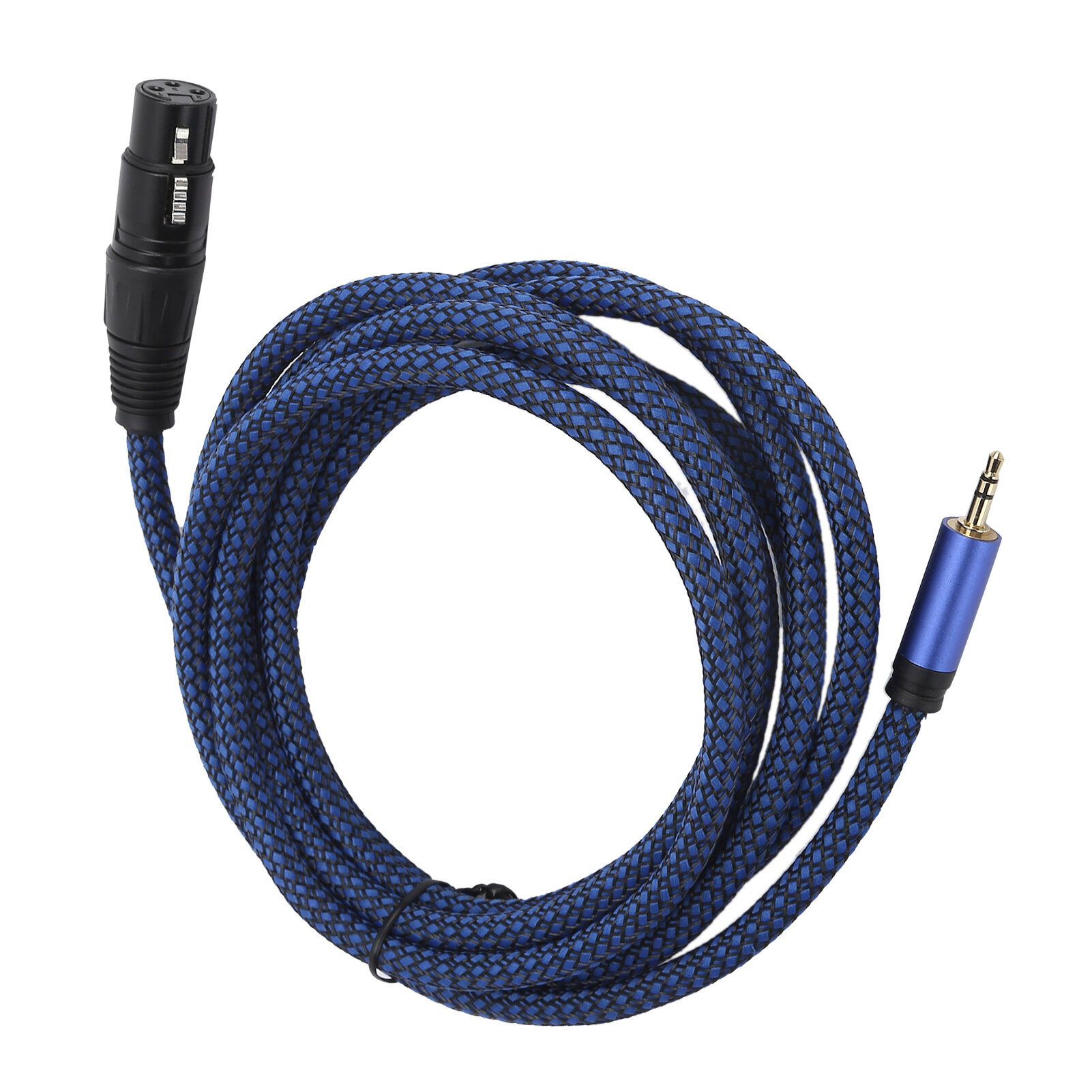 Кабель JORINDO XLR «мама» — 3,5 мм «джек», балансный сигнальный кабель для микрофона 1/8 дюйма, JD6035‑3m