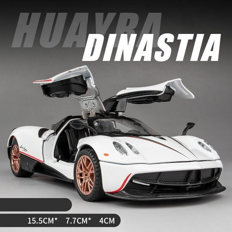 Машинки модели Pagani Со звуком и светом Металлические сплавы 1/32