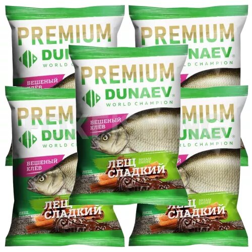 Прикормка Dunaev Premium Лещ сладкий 5кг.