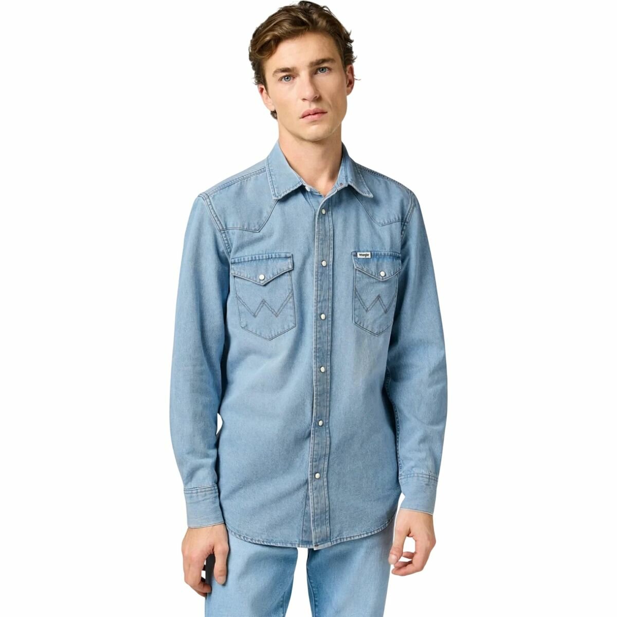 Рубашка Men Clean Western Shirt