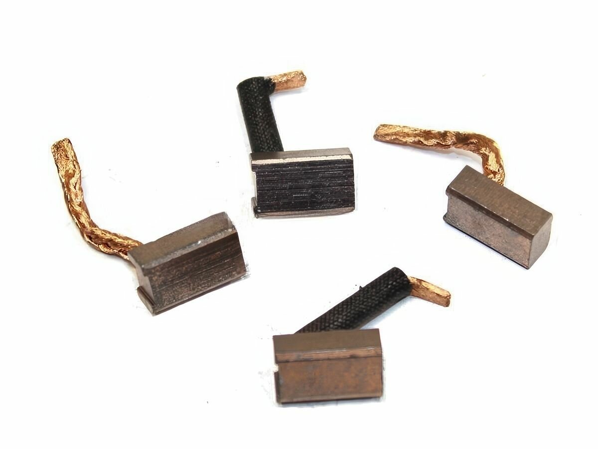 Щетка генератора, стартера 4 шт для Хендай Акцент, Пони, Верна, КИА Рио, Ниссан Альмера арт ST23380M8310 SAT