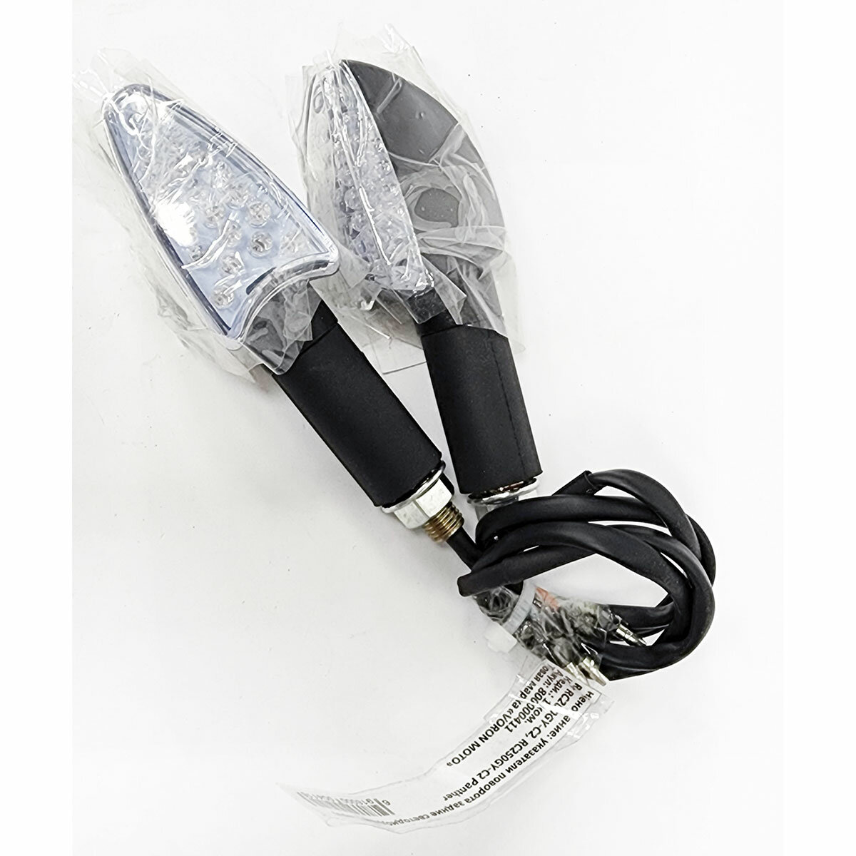 Указатели поворота задние светодиодные (пара) Racer RC200GY-C2, RC250GY-C2 Panther 800000411