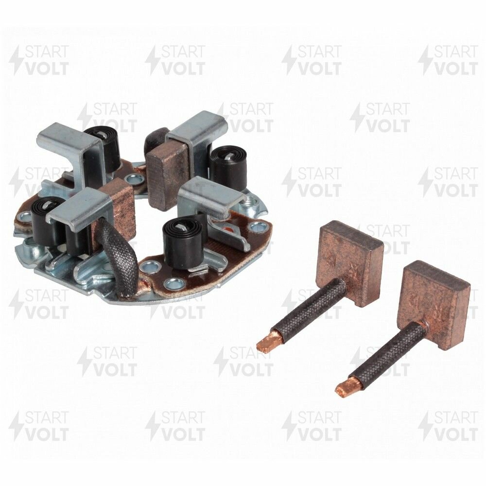 Узел щеточный стартера для а/м Hyundai Porter H-1 (96-)/H-100 (93-) 2.5D (VBS 0802), STARTVOLT VBS0802