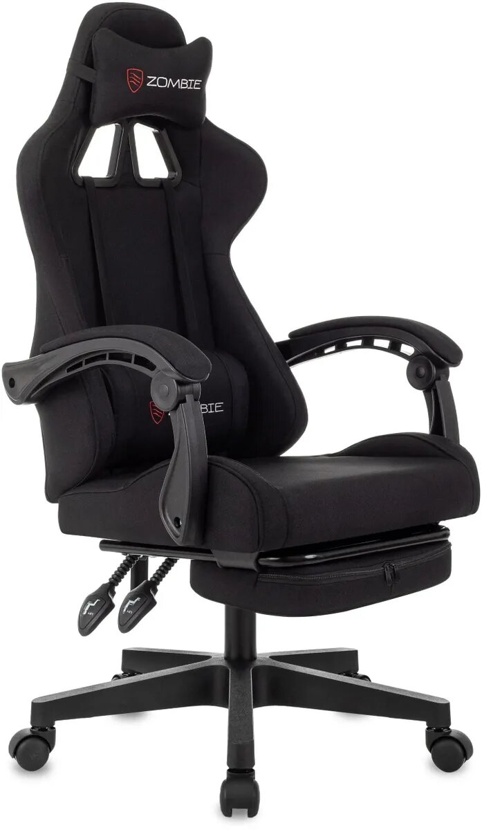 Кресло игровое ZOMBIE Shadow, на колесиках, ткань [zombie shadow b]