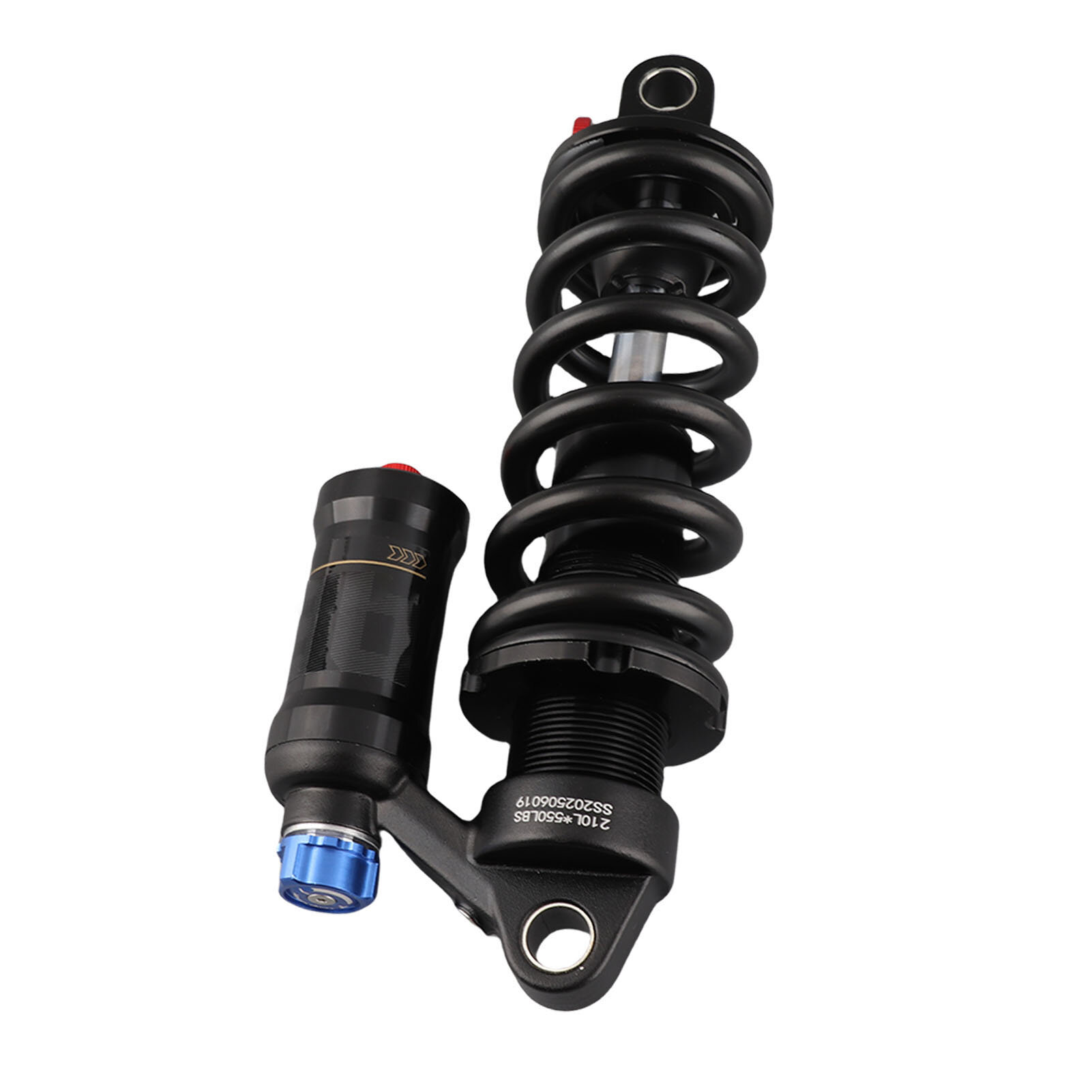 Амортизатор для велосипеда из алюминиевого сплава, задняя подвеска для горного велосипеда, пружинный гидравлический амортизатор для электрических мотоциклов 210 мм/8,27 дюйма