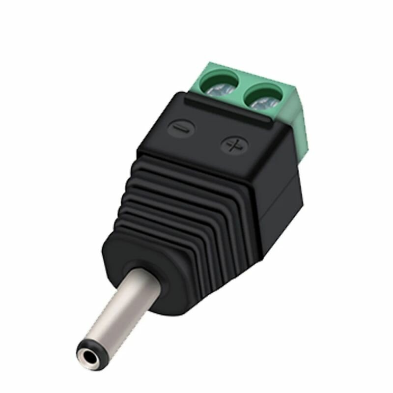 R-разъем 1 шт. DC 3,5x1,35 мм терминал CCTV Video Balun Power Plug Terminals Connector ADAPTER