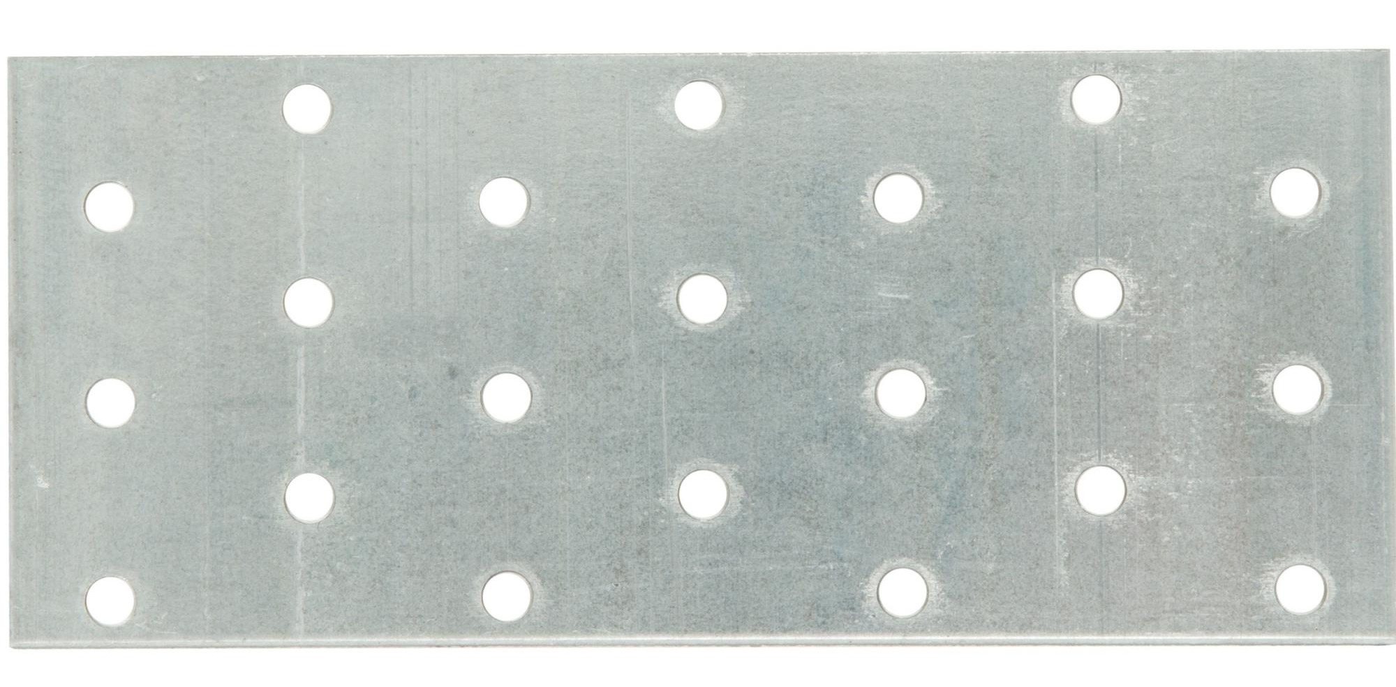 Пластина крепежная Rock Solid Connection / Рок Солид Коннекшн для деревянных конструкций, из оцинкованной стали, размером 300×100×2мм / строительство и ремонт