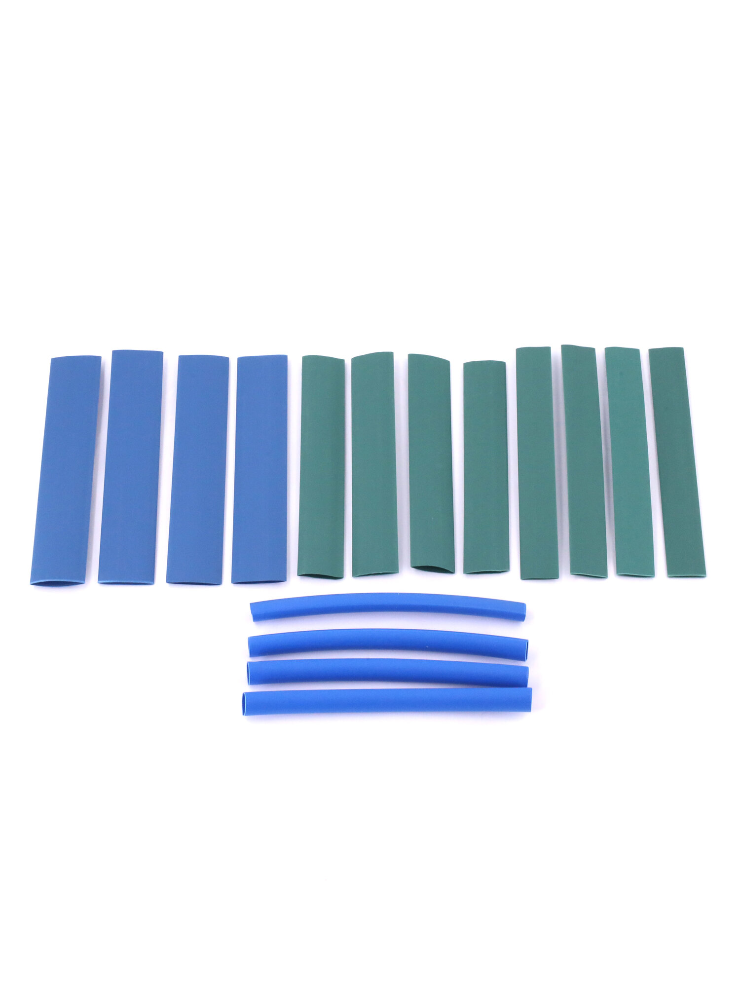 Трубка VOLTON термоусадочная , набор №8 , 16шт. Ф 6/3, 8/4,10/5,12/6 , по 4шт.