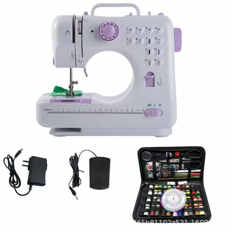 Многофункциональная электрическая швейная машина с ножным управлением