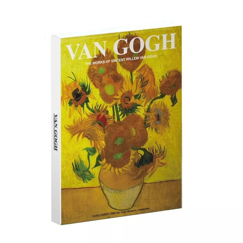 Открытки Van Gogh "Подсолнухи", 30 шт, Цвет: 30Pcs25
