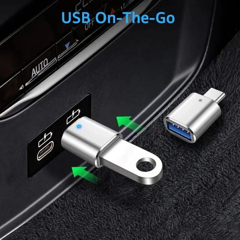 OTG адаптер USB C на USB 3.0 — фото 1