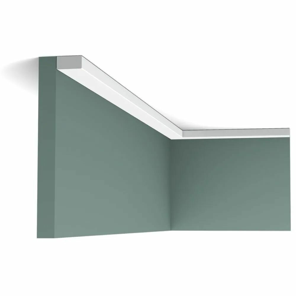 Потолочный плинтус Orac Decor арт. SX194 SQUARE (д 200 x в 2 x ш 1 см)