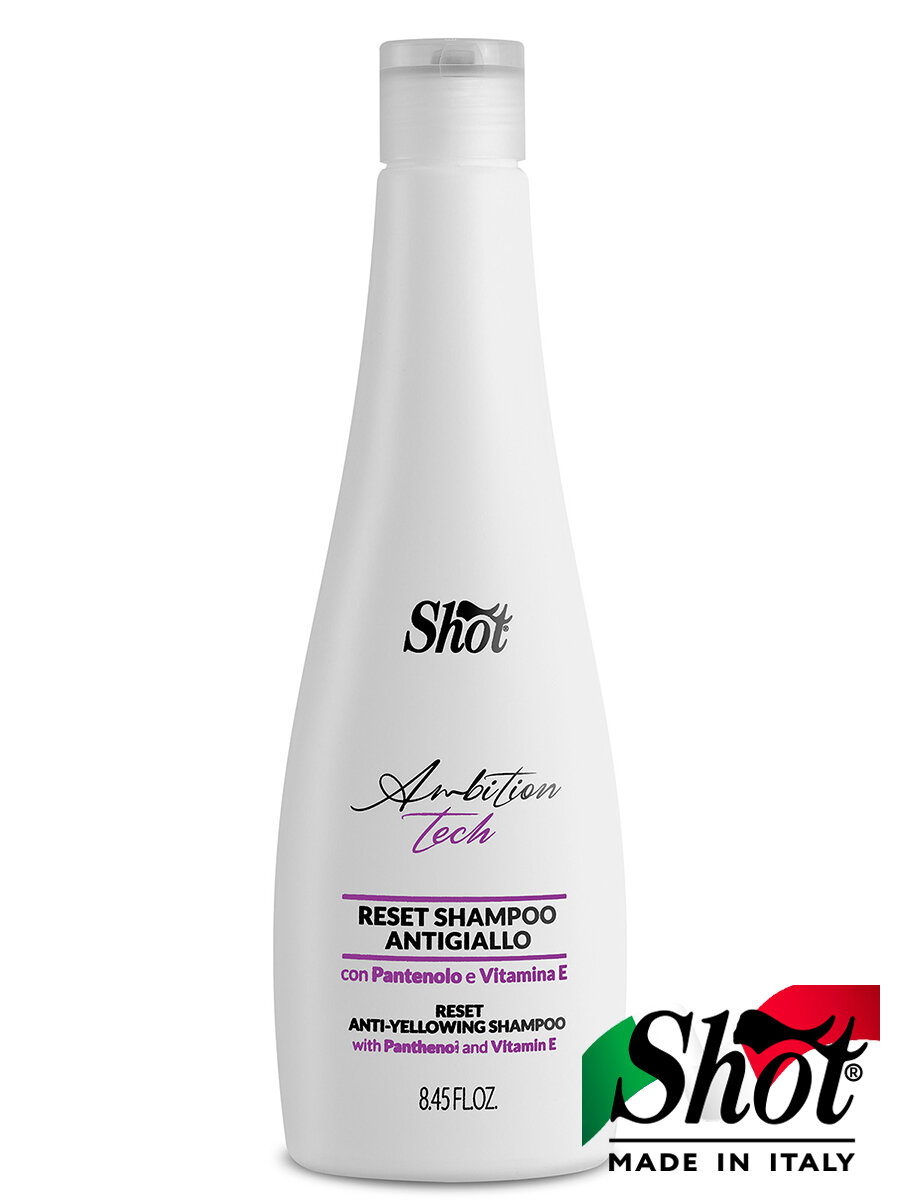 Шампунь для волос SHOT Ambition Tech нейтрализатор желтизны 250 мл