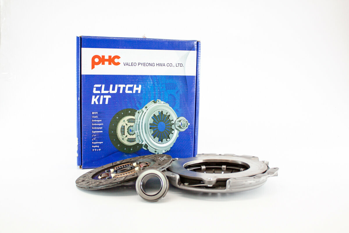 Сцепление в сборе Дэу Нексия Valeo PHC DWK-014 (корзина сцепления, диск сцепления, подшипник) d-215 мм арт. dwk014