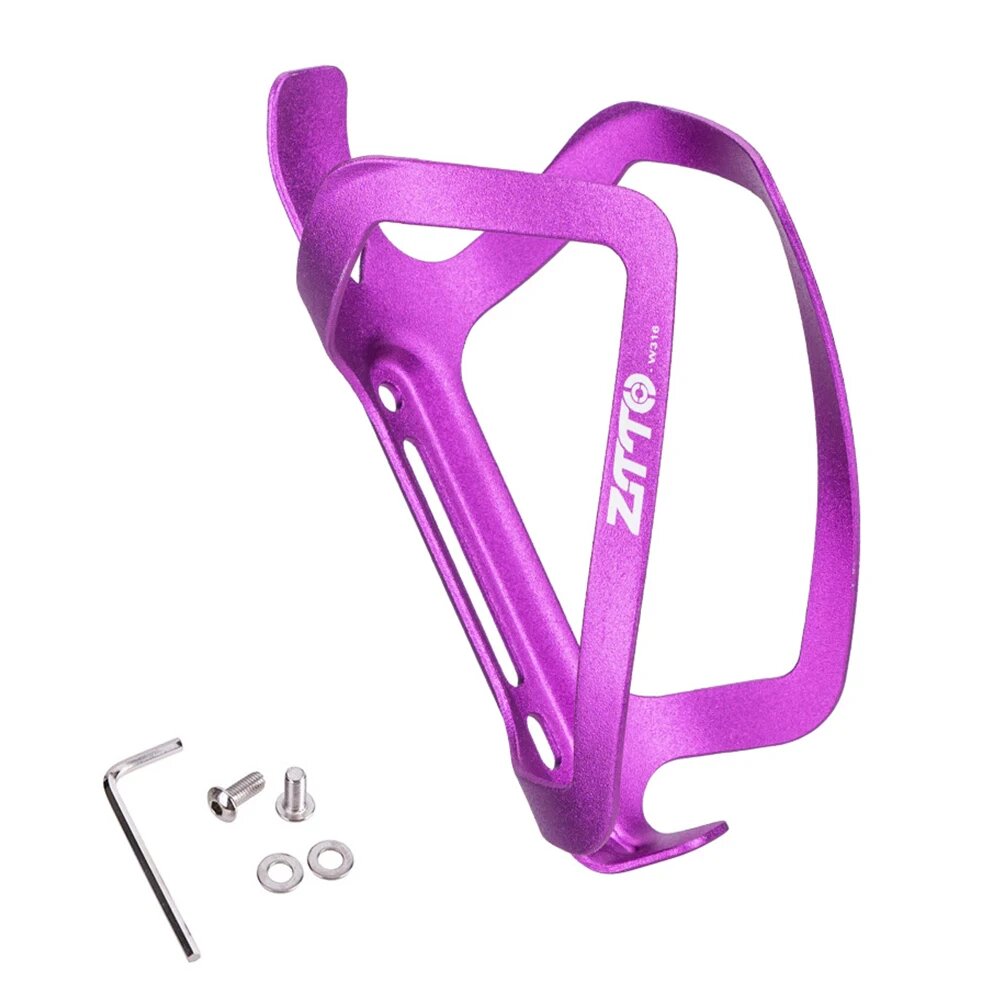 Держатель для бутылки ZTTO фиолетовый, алюминиевый, MTB