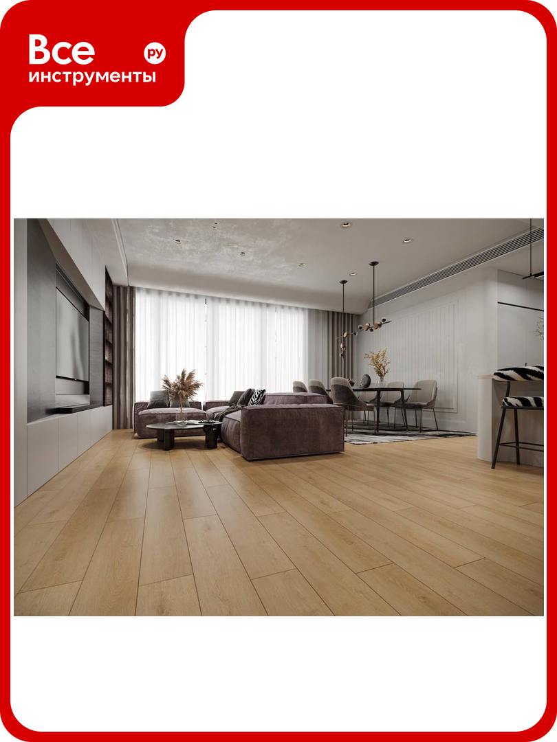 Ламинат EVOFLOOR Spc home oak honey/дуб медовый, 1220x183x4 мм, 2,232 м2 L-29266 для вашего пола