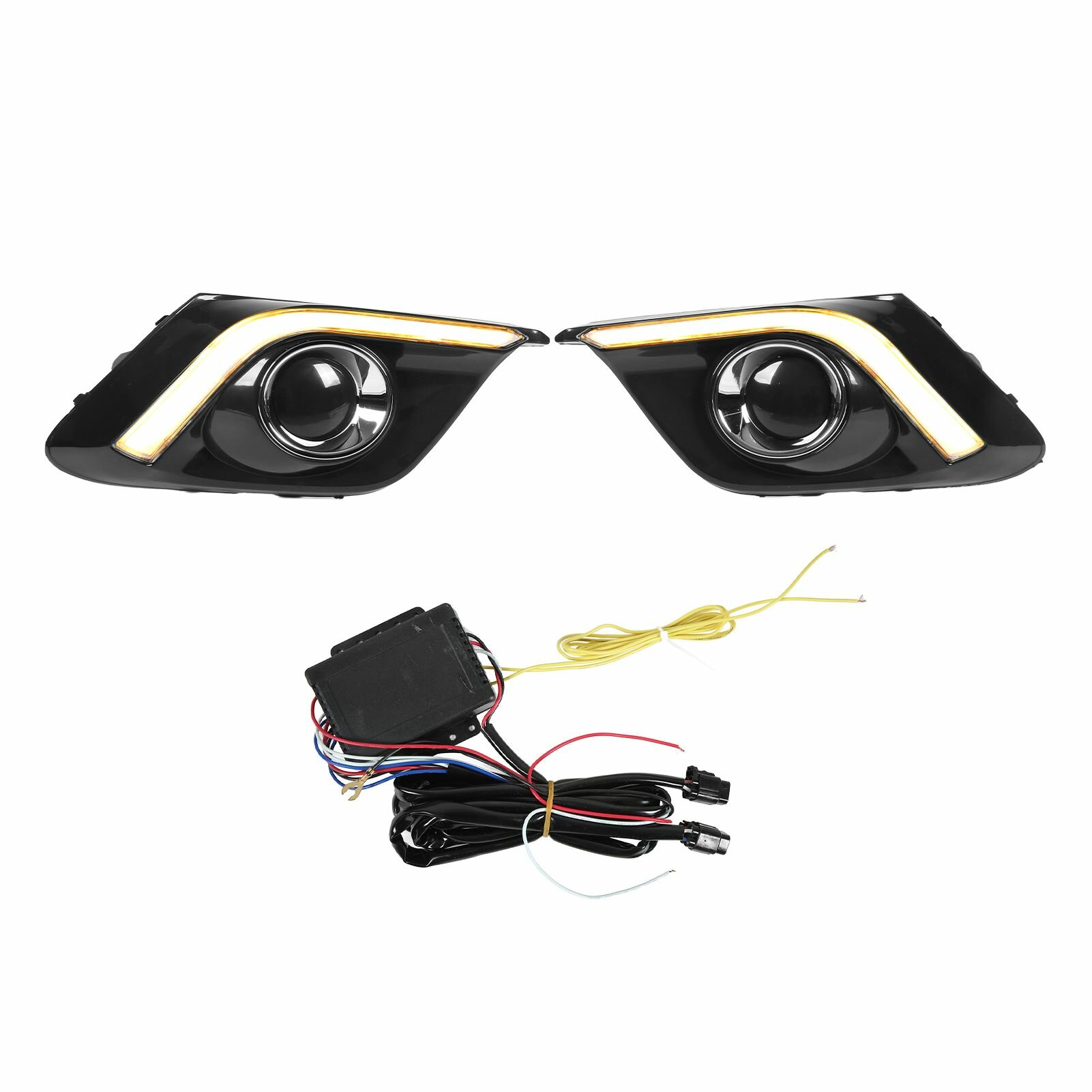 LED DRL (3 цвета) для Mazda3 Axela 2013-2016