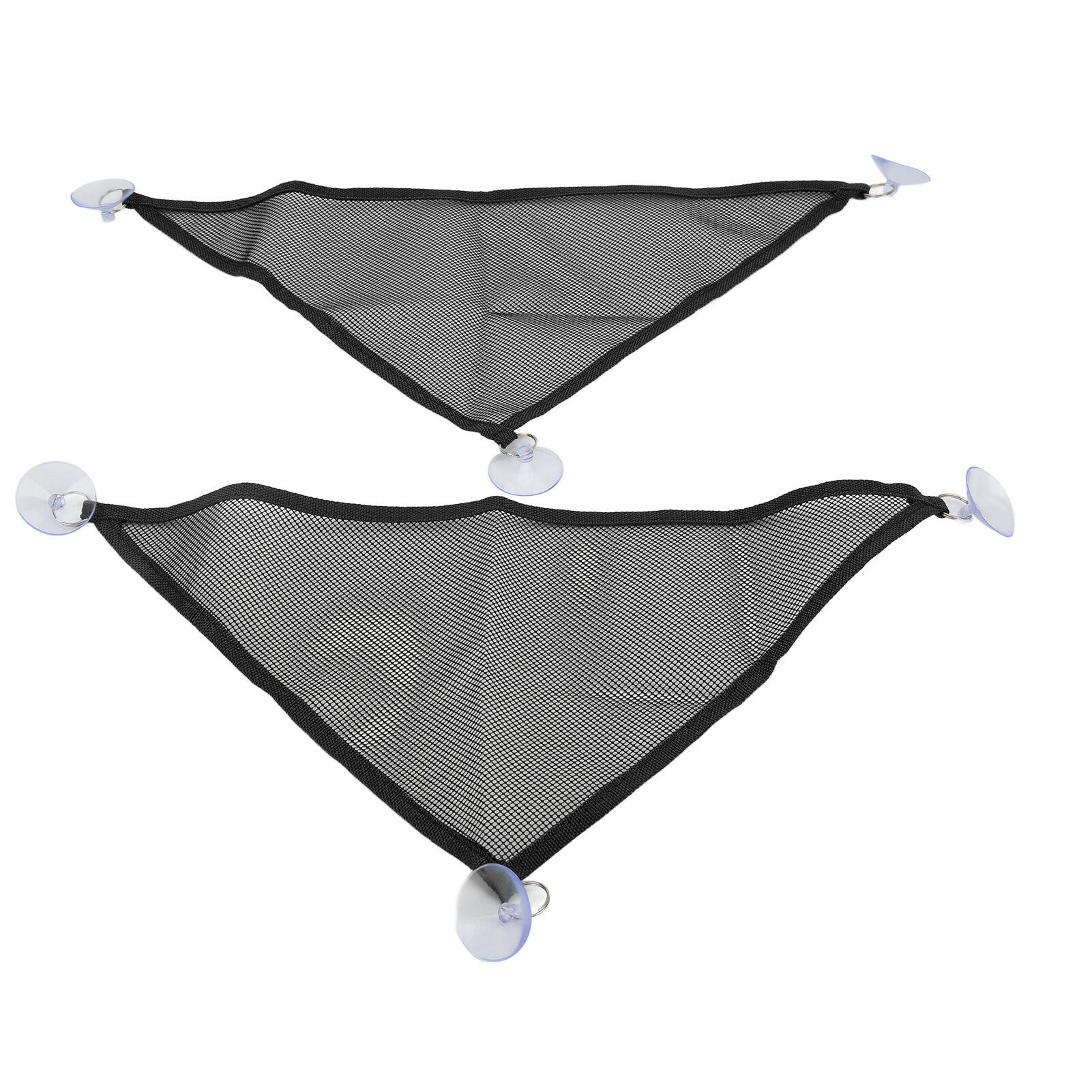 Гамак для рептилий, бородатый дракон, треугольный сетчатый гамак с присоской для игуан, анолисов, гекконов, змей, черный L