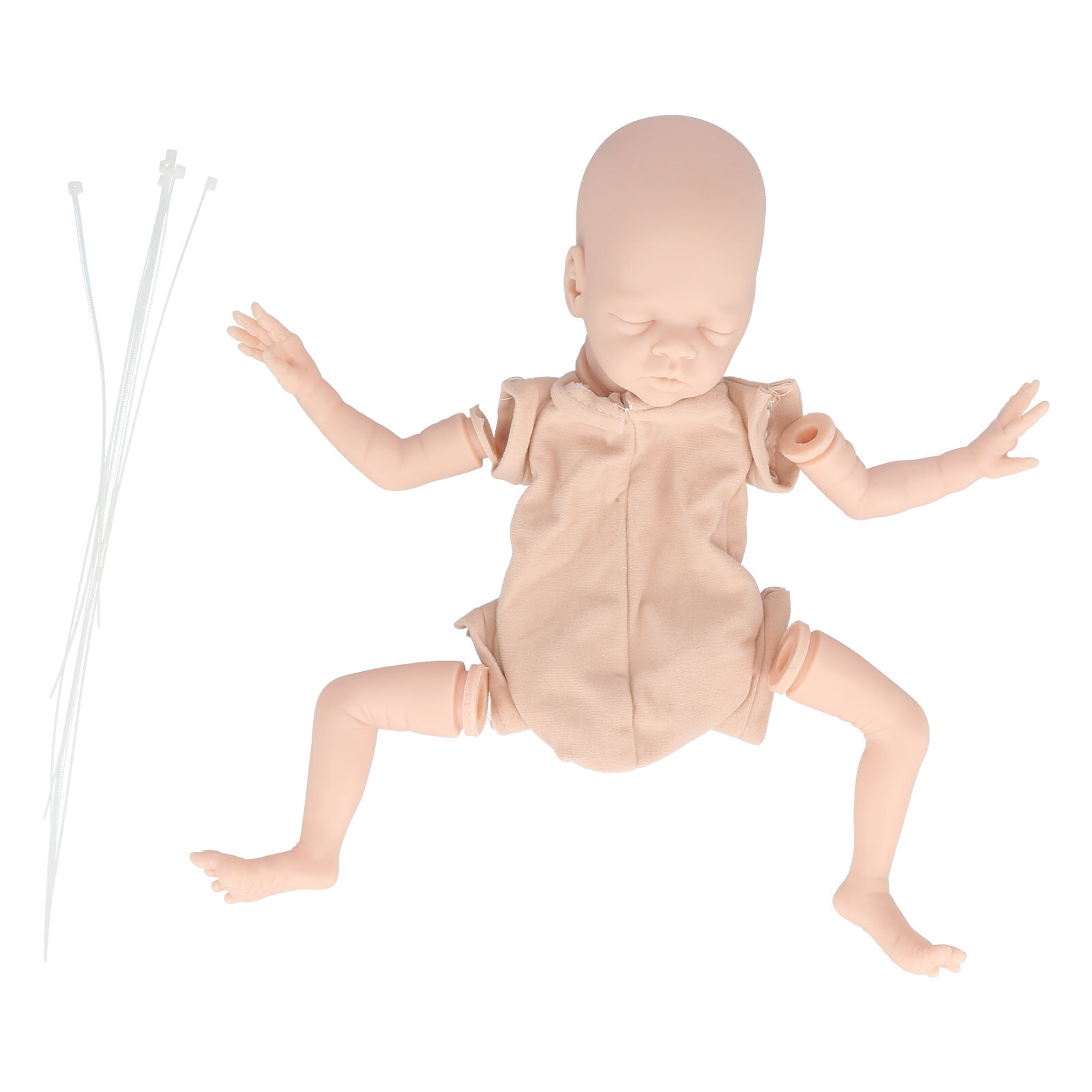 16 -дюймовый моделируемый комплект Reborn Doll Kit DIY неокрашенные виниловые кукол аксессуары для плесени плесени