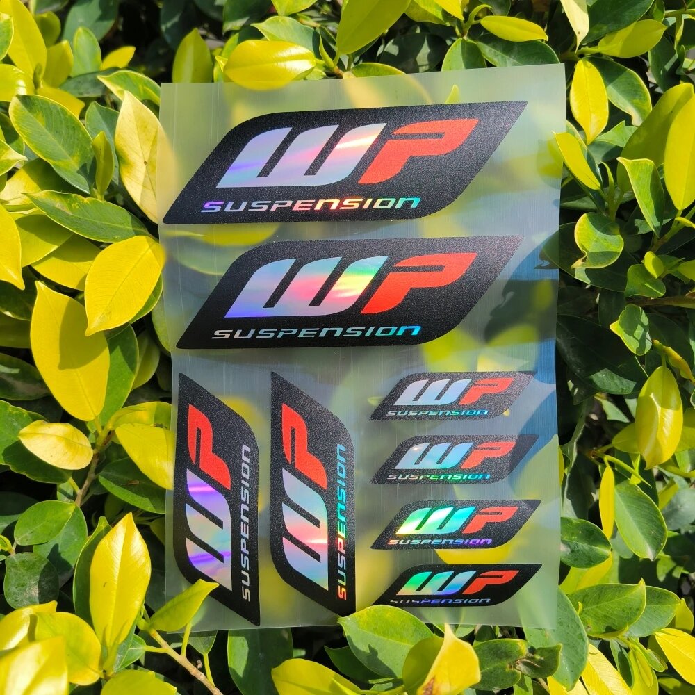 WP Moto наклейка аксессуар лазерная радужная подвеска модификация украшения мотоцикл B