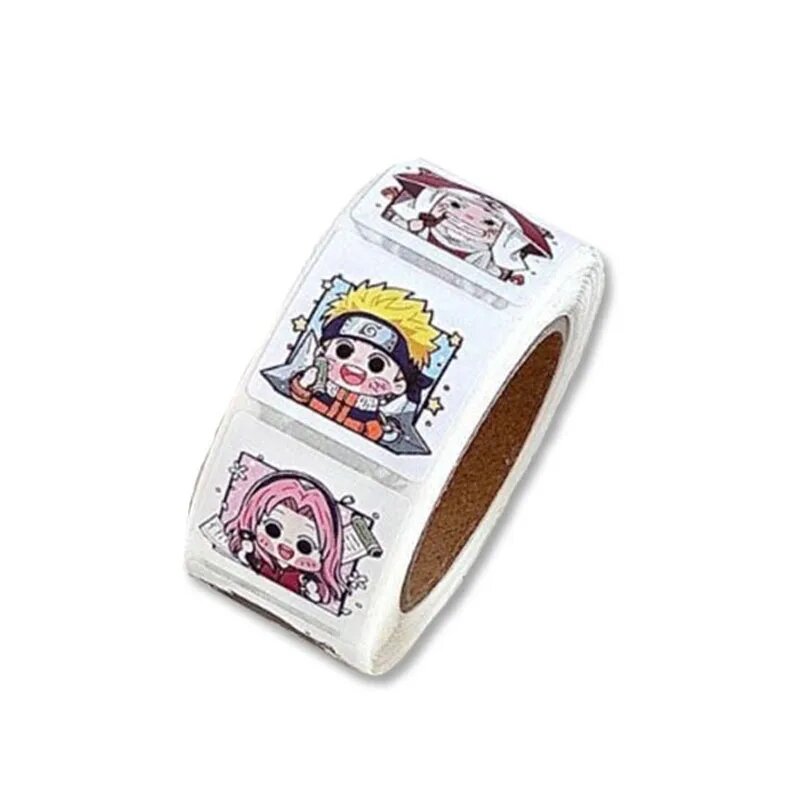 Наклейки аниме Наруто Bandai, 500 шт, цвет Naruto