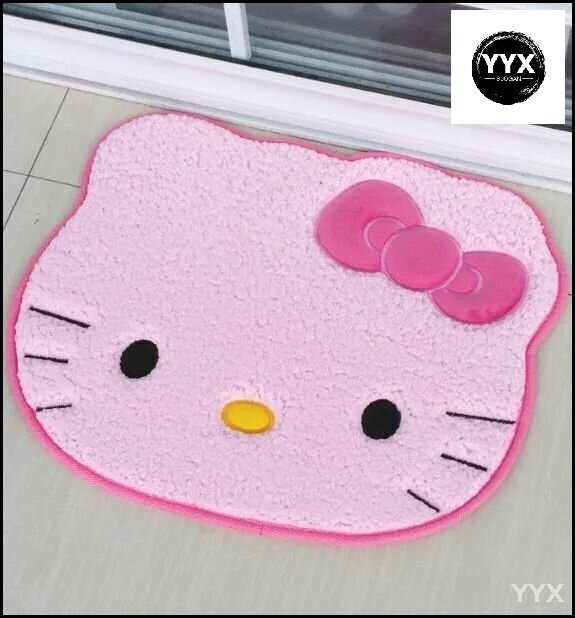 Коврик Хеллоу Китти, ковер Hello Kitty розовый, для ванной, детской