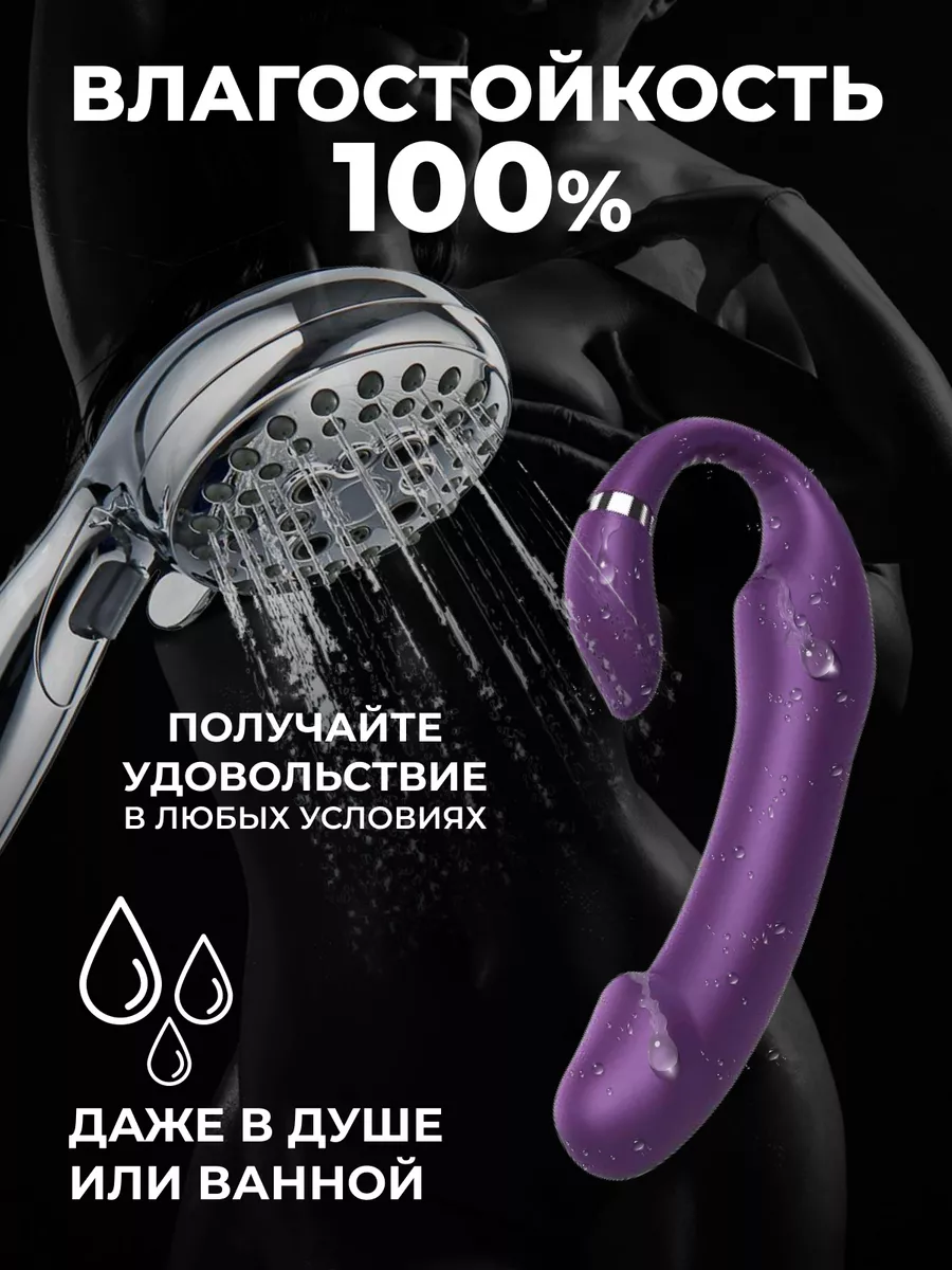 Страпон для двоих с подогревом 18+