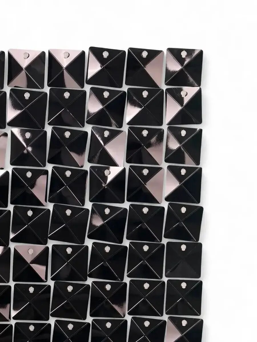 Стильная фотозона из пайеток 30x30 см