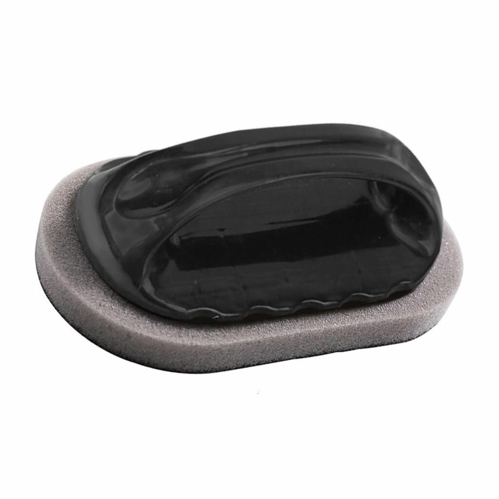 Универсальная абразивная губка с ручкой, Коричневый