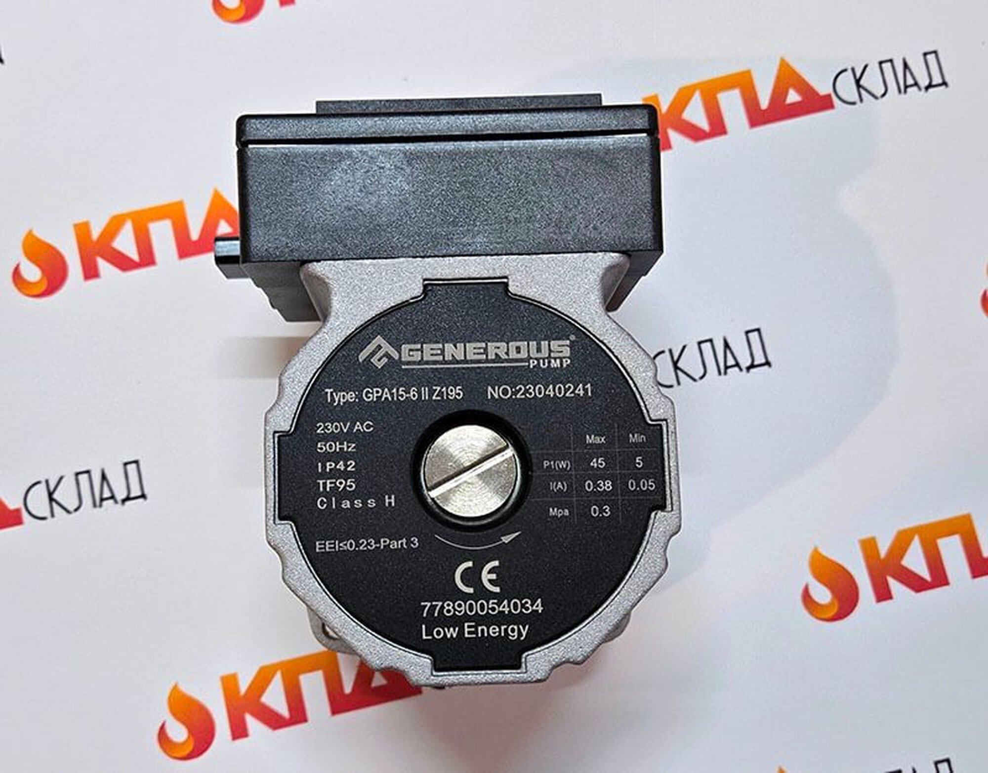 Двигатель (голова) циркуляционного насоса Generous GPA 15-6 II