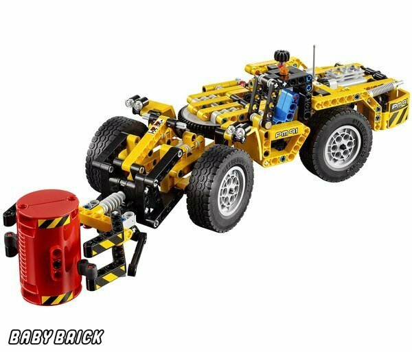 Конструктор LEGO Technic Погрузчик горной породы (LEGO 42049)
