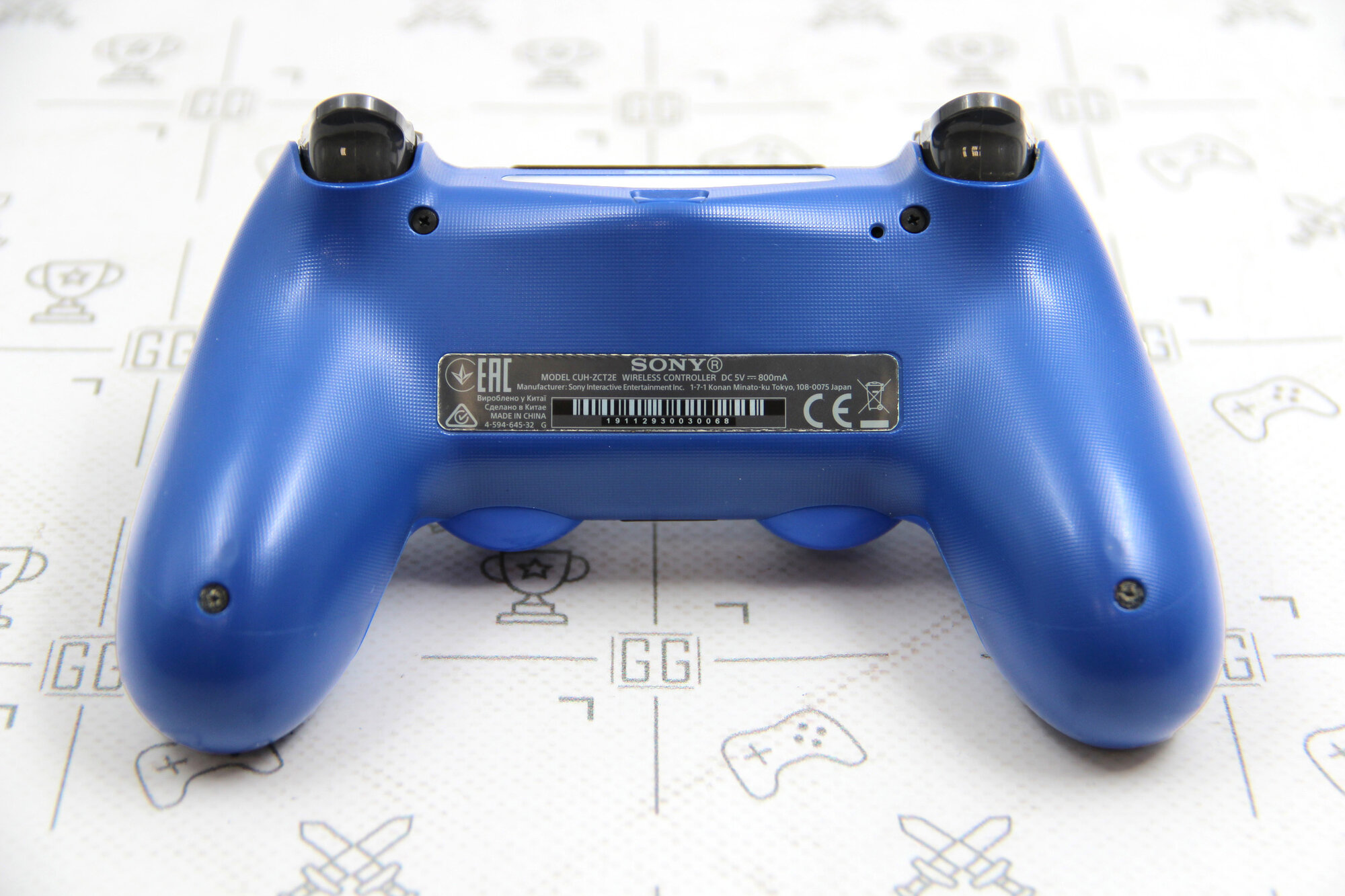Геймпад DualShock 4 Blue для PS4 — фото 1
