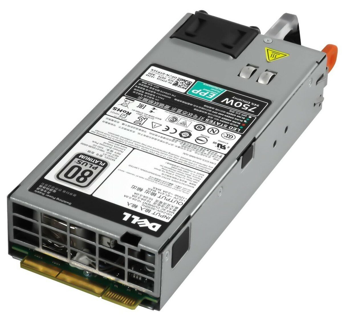Блок питания Dell 0TPJ2X 750 Вт 100-240 В D750E-S1