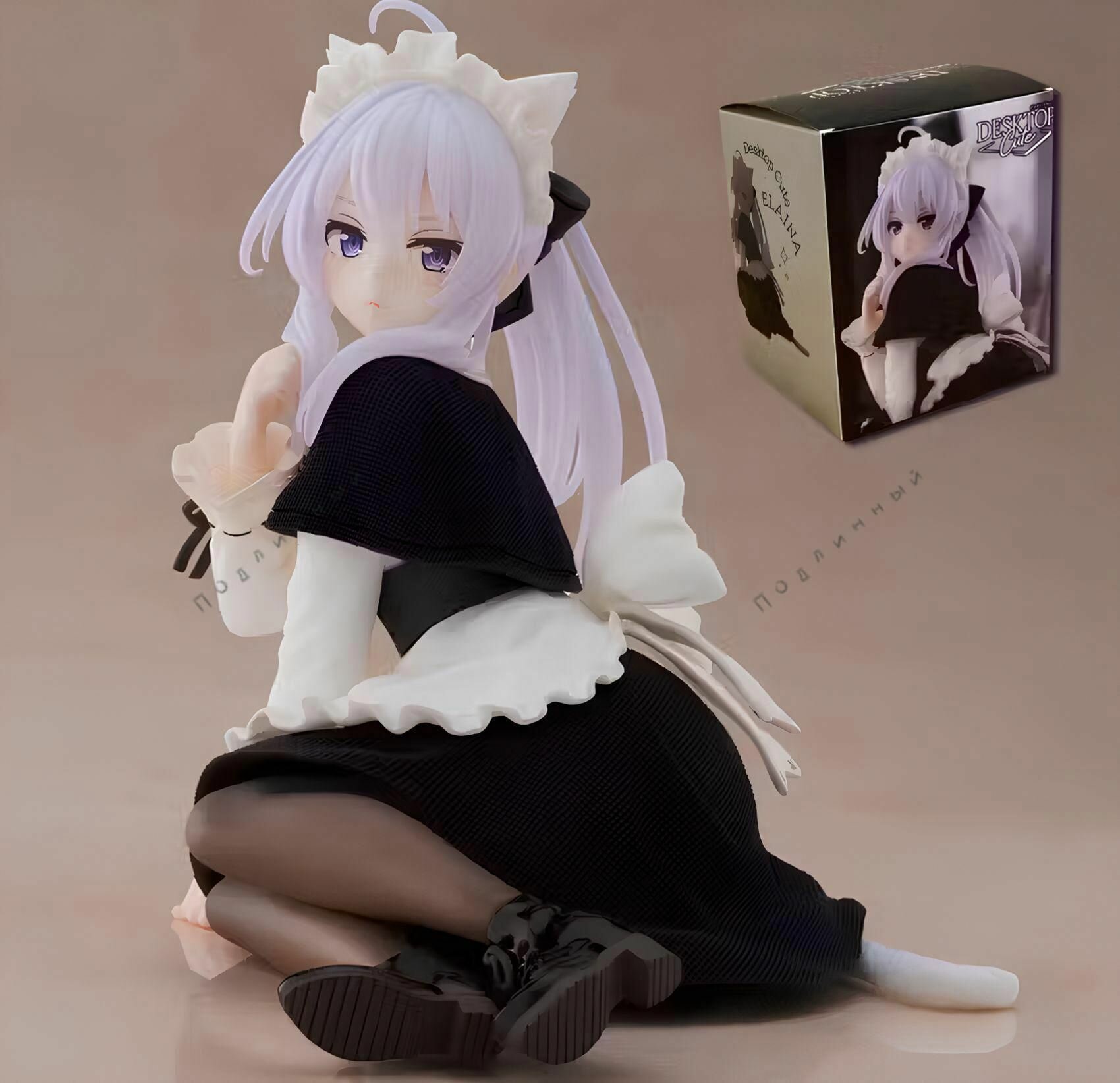 Фигурка Аниме Путешествие Элайны / Кошка горничная / Witch The Journey of Elaina Cat Ear Maid (13см)