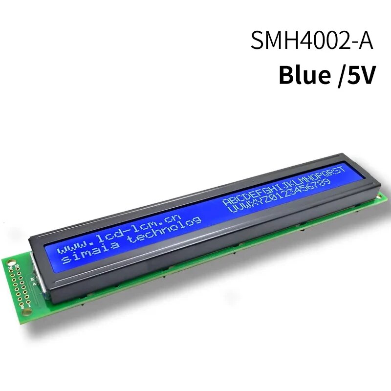 ЖК-дисплей SMH4002A Blue 5V 40x2