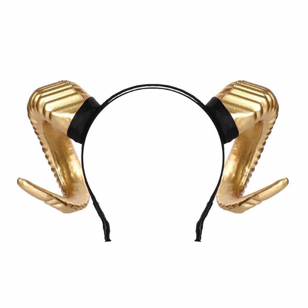 Оголовье из рога-золотое