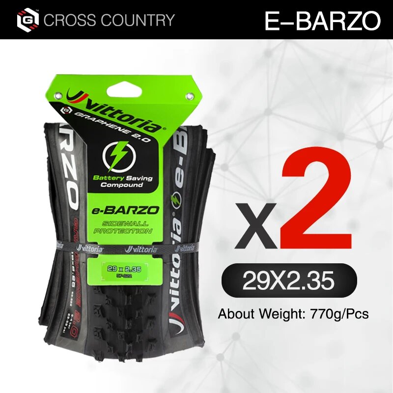 Vittoria E-Barzo 29x2.35, 2шт, для электровелосипедов
