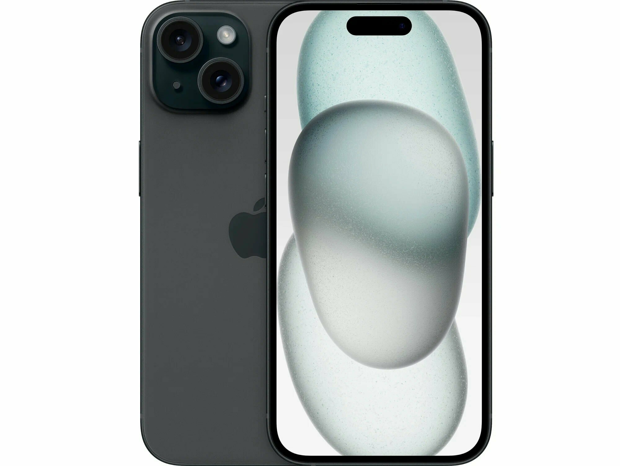 Смартфон Apple iPhone 15 256 ГБ, Dual: nano SIM + eSIM, черный(Невозможно установить Rustore)