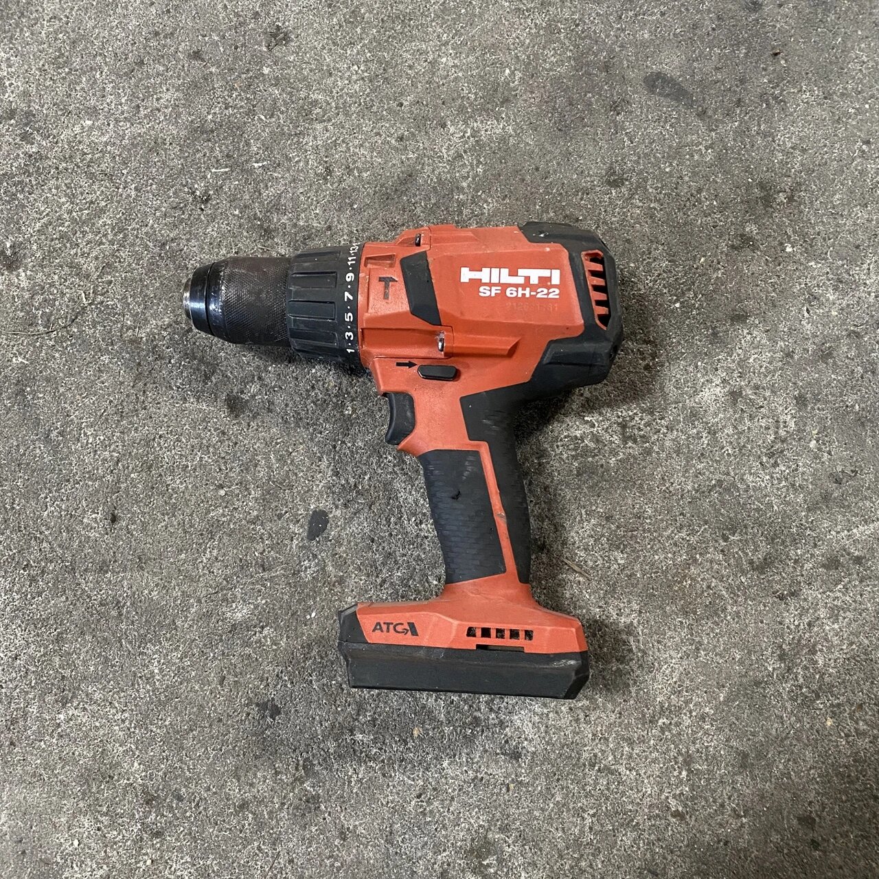 HILTI NURON SF 6H-22 ATC дрель 22В подержанный корпус