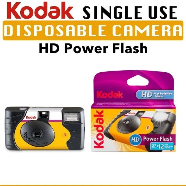 Одноразовые фотоаппараты Kodak FunSaver Flash 39