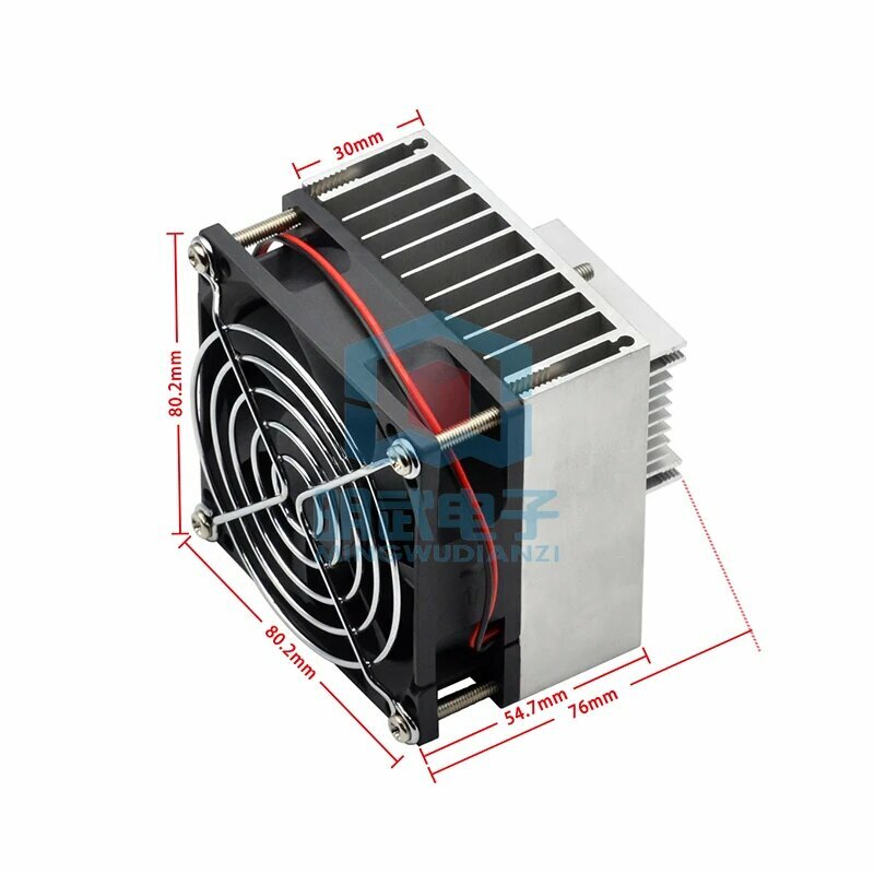 Полный холодильный комплект, полупроводниковый охладитель Пельтье, устройство системы рассеивания тепла, радиатор «сделай сам», без холодильного листа
