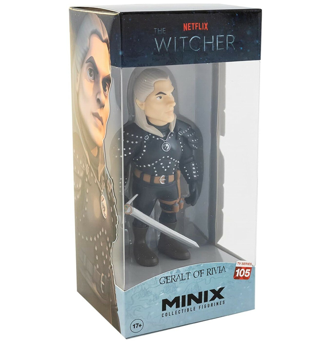 MINIX фигурка коллекционная Ведьмак Геральт Witcher миникс 12 см