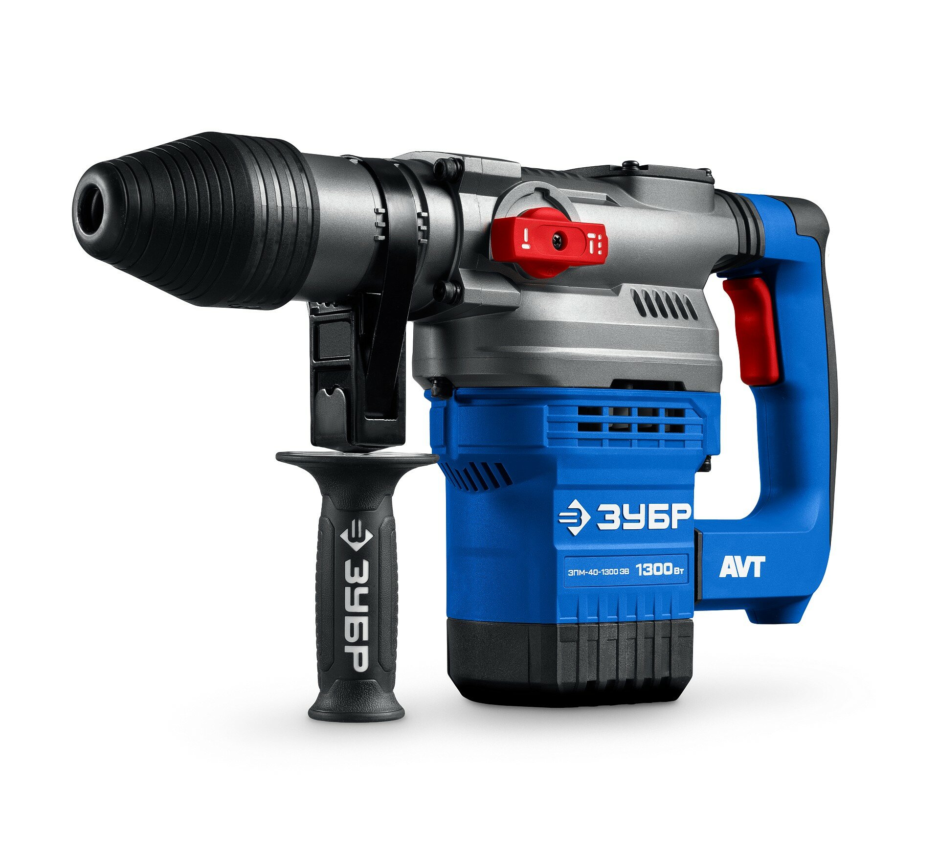 ЗУБР 40 мм, 1300 Вт, АВТ, перфоратор SDS-Max, Профессионал (ЗПМ-40-1300 ЭВ) ЗПМ-40-1300 ЭВ