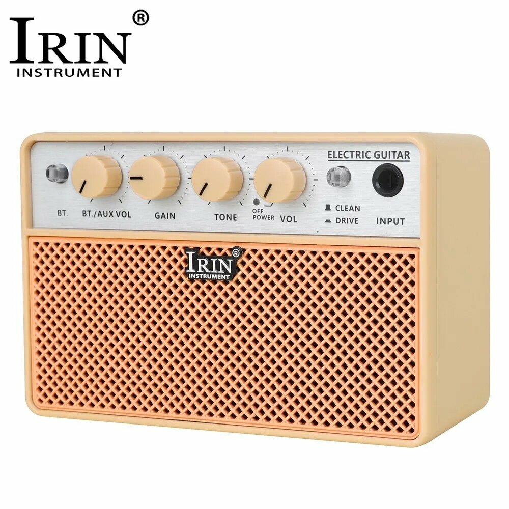 Портативный комбоусилитель для электрогитары IRIN BA-10 гитарный усилитель